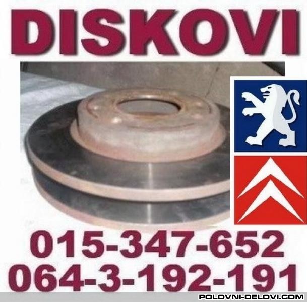 Peugeot 407 Diskovi Plocice Kocioni Sistem