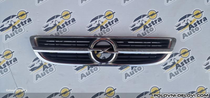 Opel Zafira Zafira A Restajling Karoserija