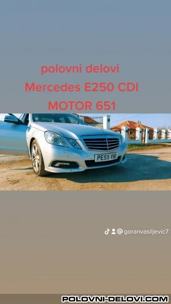 Mercedes E 250 Cdi Kompletan Auto U Delovima