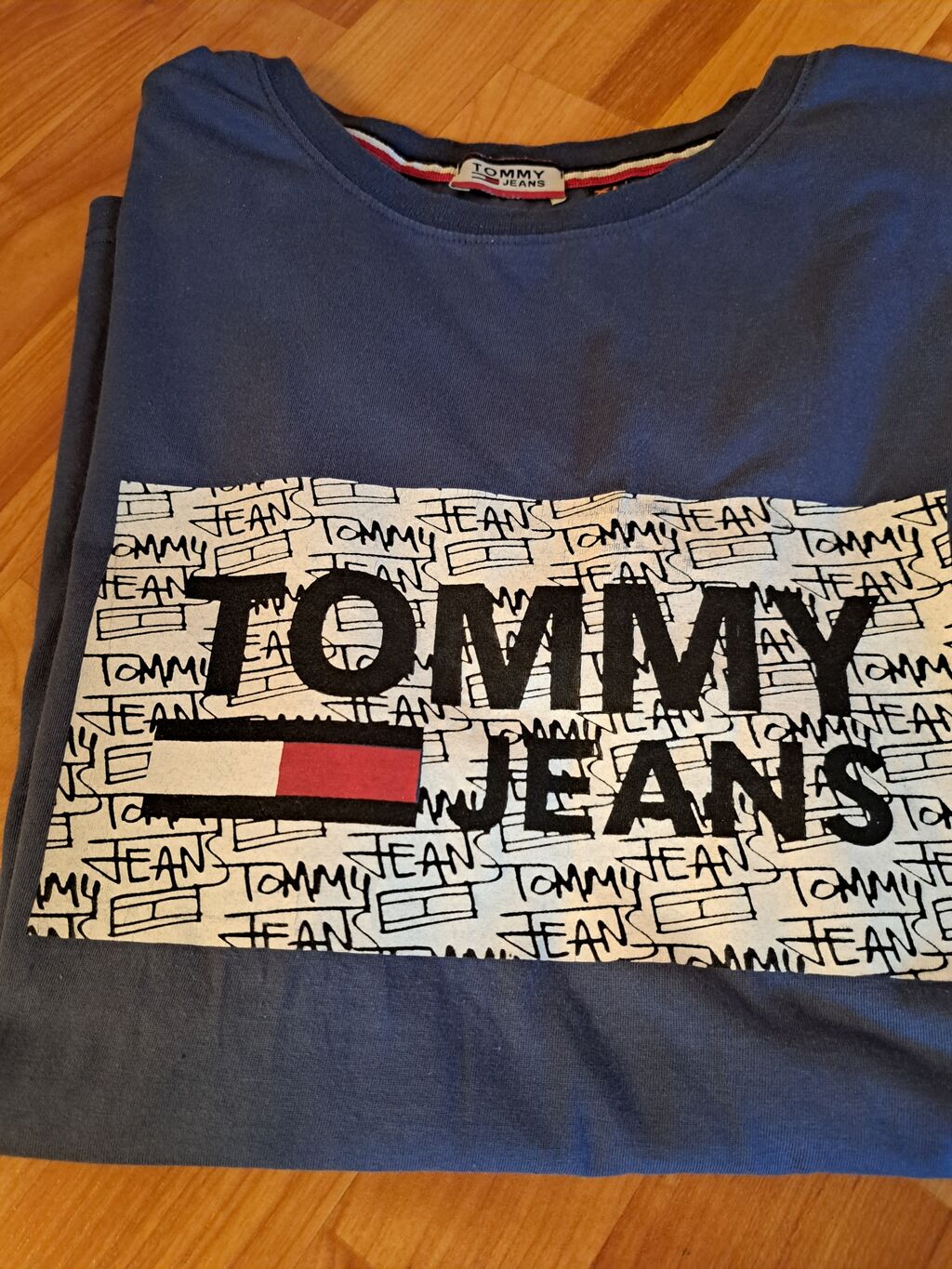 Men's T-shirt Tommy Hilfiger, XL (EU 42), bоја - Tamnoplava