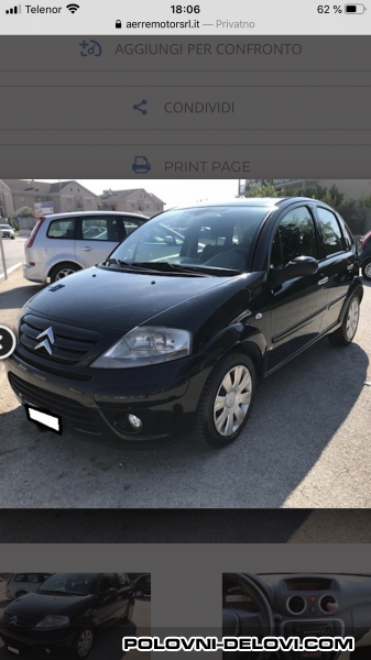Citroen C3 Kompletan Auto U Delovima