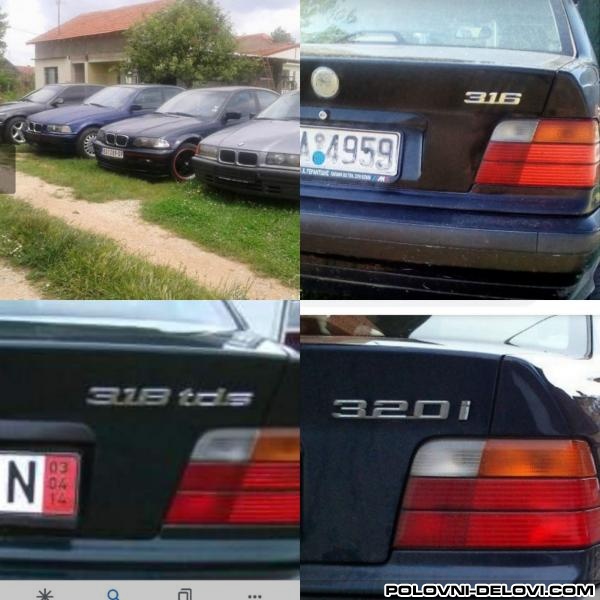 BMW 3 E36 Razni Svi Delovi Izduvni Sistem