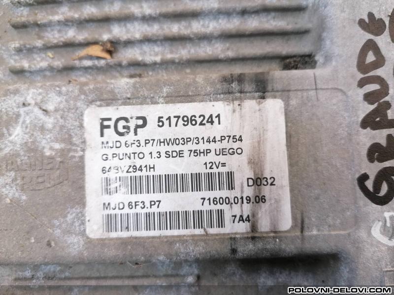 Fiat Grande Punto Motor I Delovi Motora