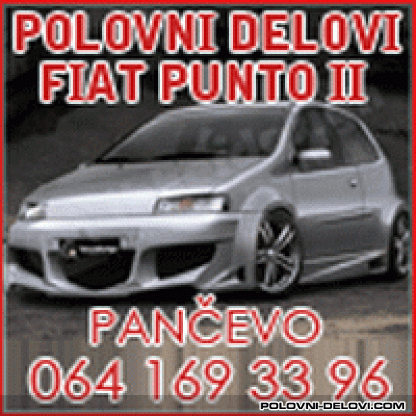 Fiat Punto 1.2.8v1.2.16v.1.8hgt Kompletan Auto U Delovima