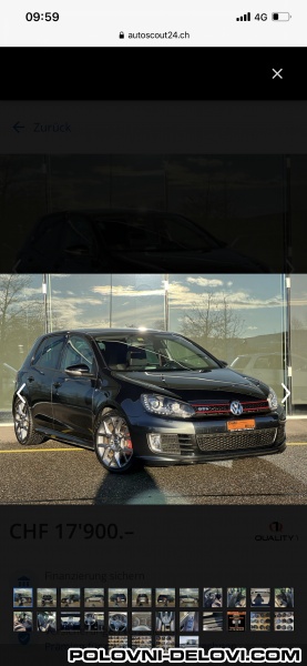 Volkswagen Golf 6 Tdi Kompletan Auto U Delovima