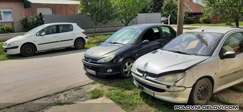 Peugeot 206 1.4 Hdi 1.4 B 1.6b Kompletan Auto U Delovima