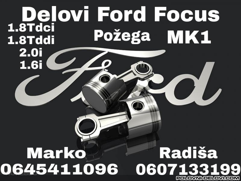 Ford Focus Tdci Tddi Kompletan Auto U Delovima