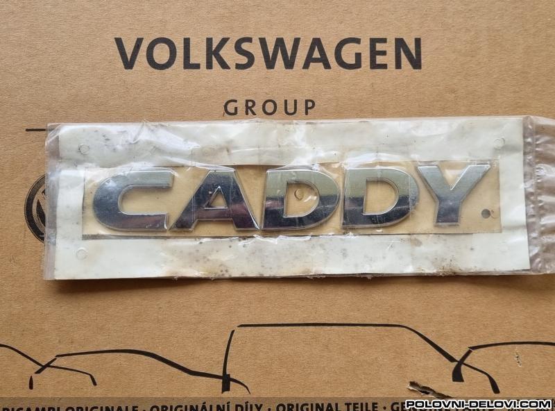 Volkswagen Caddy 04-20 Slova Natpis Karoserija