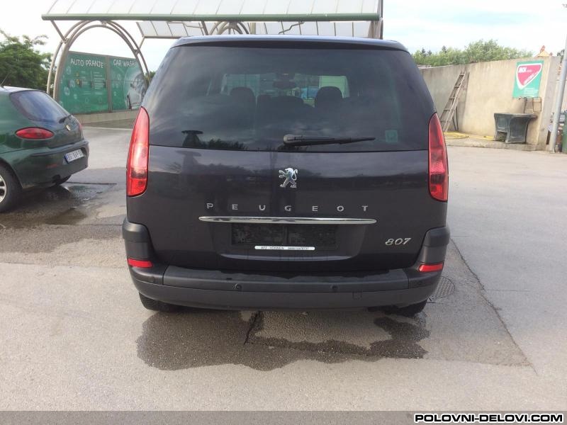 Peugeot 807 Svetla I Signalizacija