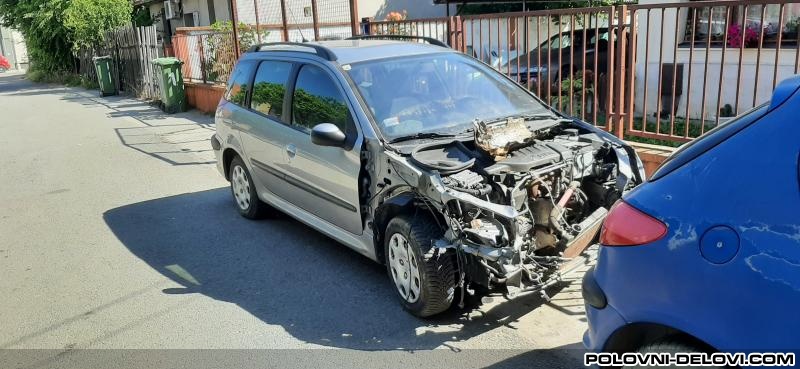 Peugeot 206 1.4 Hdi 1.4 B 1.6b Kompletan Auto U Delovima