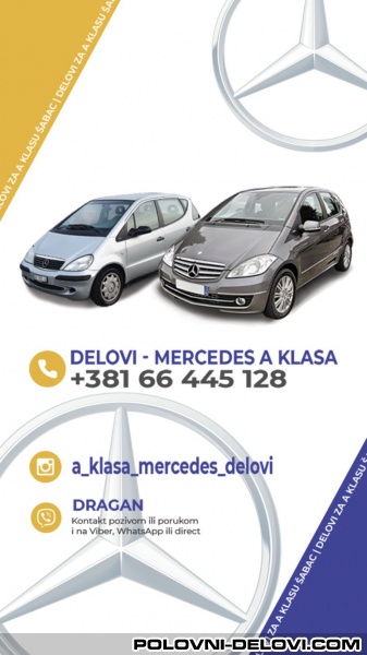 Mercedes A Kompletan Auto U Delovima