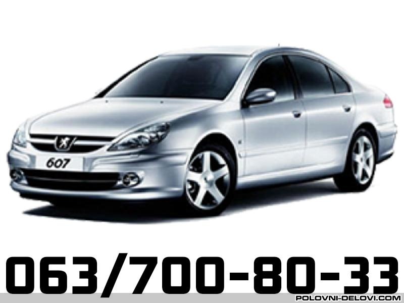 Peugeot 607 Svetla I Signalizacija