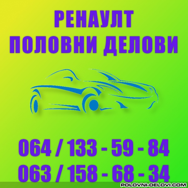 Renault Megane Dci.16v.8v.ide.dti.D Izduvni Sistem