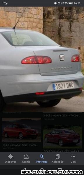 Seat Cordoba Svetla I Signalizacija