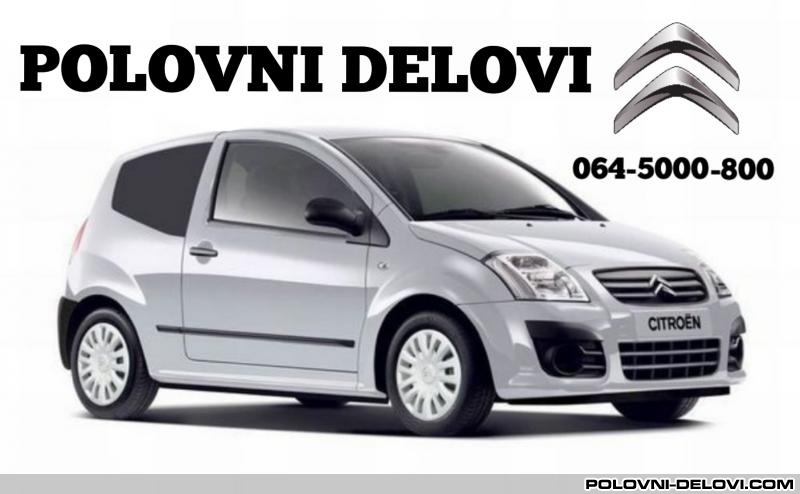 Citroen C2 Otkup Vozila Za Delove