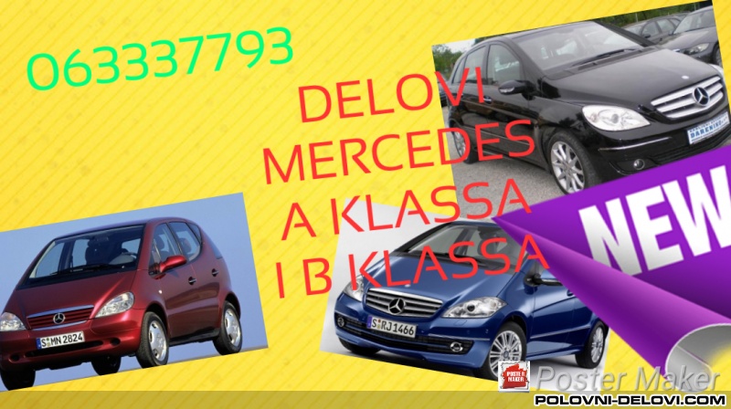 Mercedes B 1800.200.170.150 Kompletan Auto U Delovima