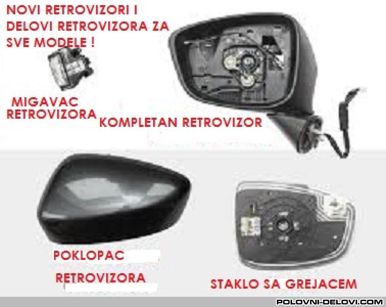 Fiat Sedici Staklo Retrovizora Stakla