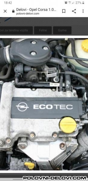 Opel Corsa 1.0 Motor I Delovi Motora