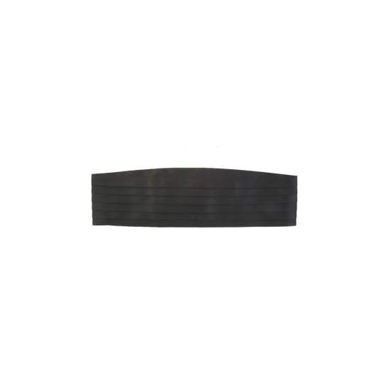 VAKKO BLACK PLEATED TUXEDO BELT