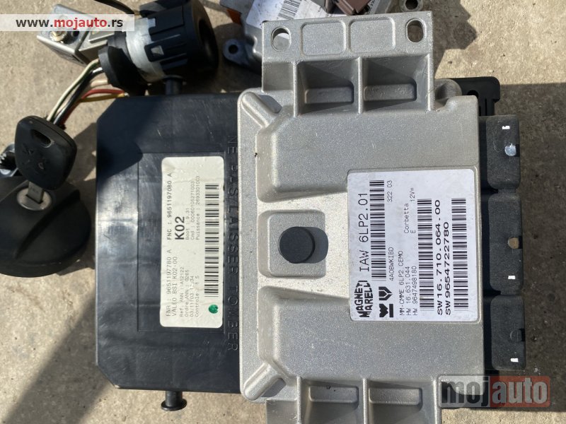 Motorni racunar ecu set bsi kod impbilajzer pezo 307