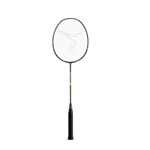 Perfly reket za badminton 500 za odrasle crno žuti