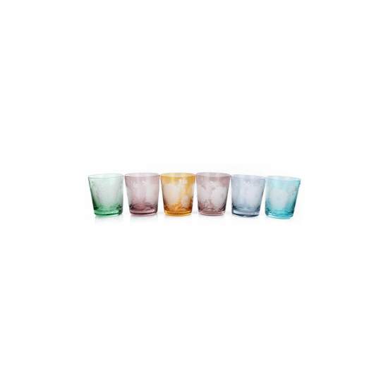 VAKKO 6 CRYSTAL WATER GLASS SET