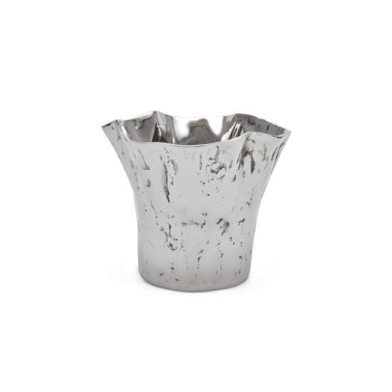 VAKKO TEXTURED METAL ICE BUCKET