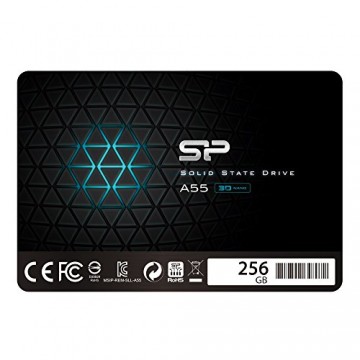 SSD 256GB SILICON POWER A55, SP256GBSS3A55S25, 2.5″, 7mm, SATA 3, 460/450 MB/s