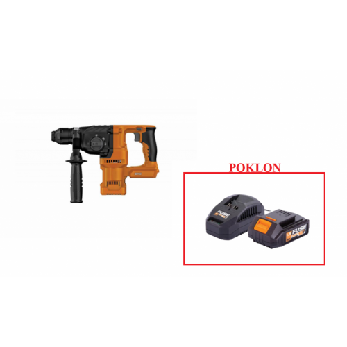 FUSE akumulatorski brushless čekić VLP 0320 + POKLON Fuse set baterija 1.5Ah + punjač 2.4A