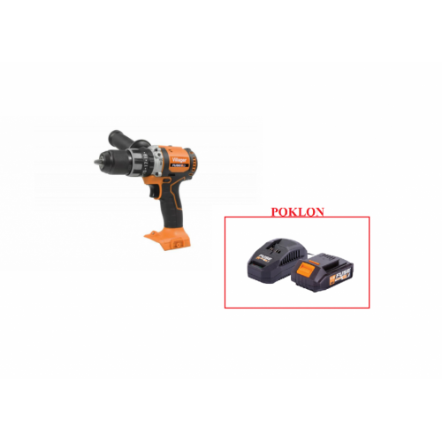 Fuse akumulatorska brushless udarna bušilica VPL 8120 + POKLON Fuse set baterija 1.5Ah + punjač 2.4A