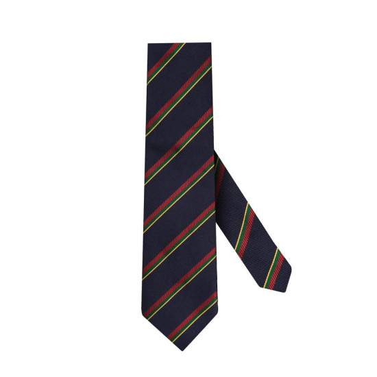 VAKKO DIAGONAL STRIPED SILK TIE