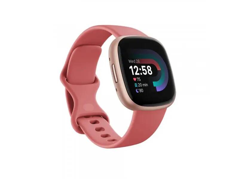 FITBIT VERSA 4 PINK SAND / COPPER ROSE ALUMINUM