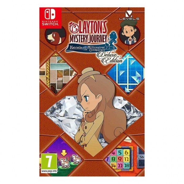 Switch Layton\'s Mystery Journey: Katrielle and the Millionaires\' Conspiracy