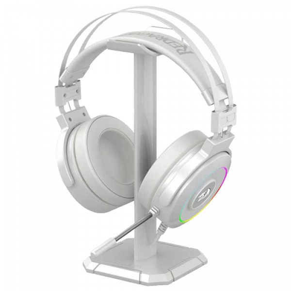 Redragon Lamia 2 H320 RGB Gejmerske slušalice sa postoljem, bele