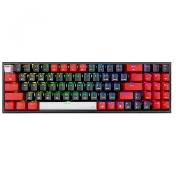 Redragon Pollux K628-RGB Pro Wired/Wireless Mehanička RGB Gejmerska tastatura (red switch)