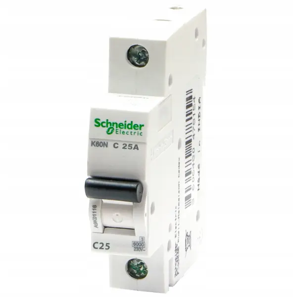 SCHNEIDER ELECTRIC Automatski prekidač Acti 9 K60N 1P/25A/C kriva 6 kA