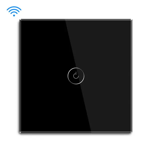 TUYA Wi-Fi pametni prekidač 1G Tuya NN (WIFI TOUCH SWITCH) crni