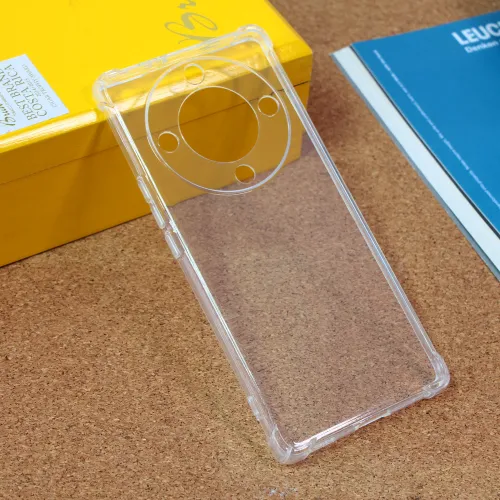 Futrola - maska Transparent Ice Cube za Huawei Honor Magic 5 Lite