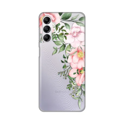 Silikonska futrola - maska print Skin za Samsung A145R Galaxy A14 4G Gentle Rose Pattern