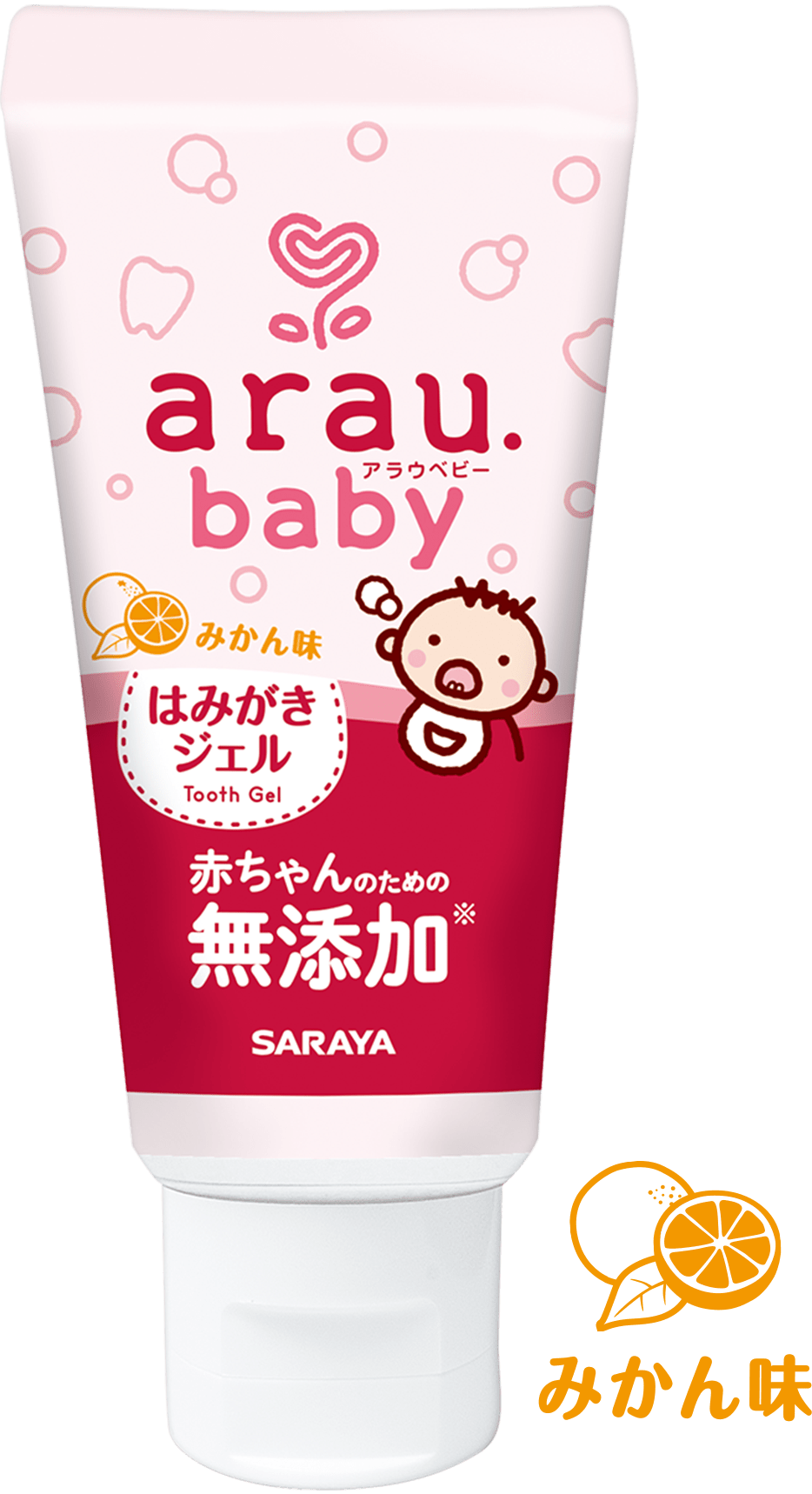 Saraya Arau Baby gel pasta za zube (0+) 35g