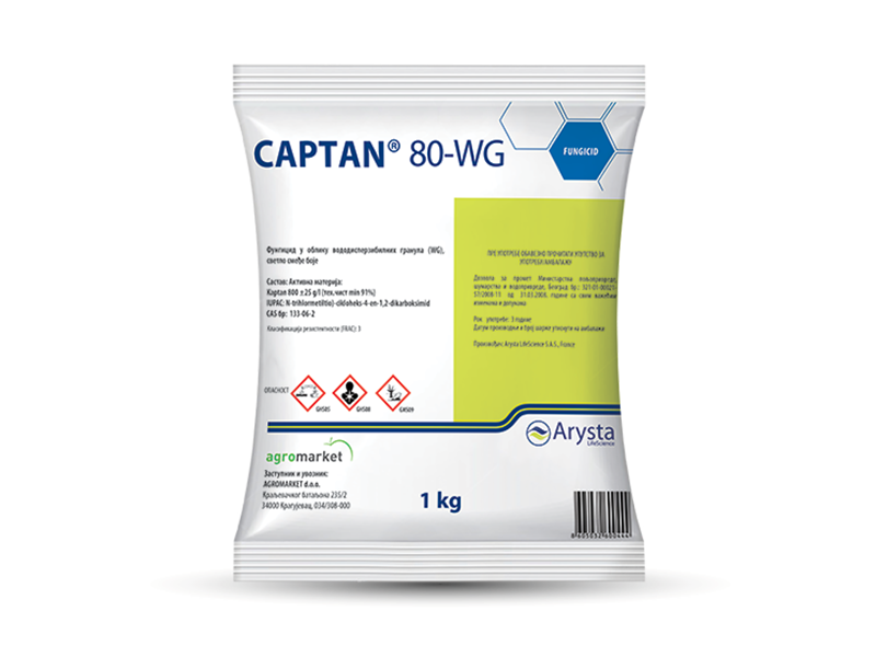 Captan 80 WG 1kg