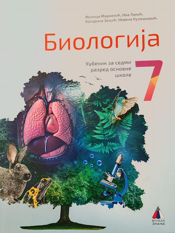 biologija za 7 razred vulkan znanje