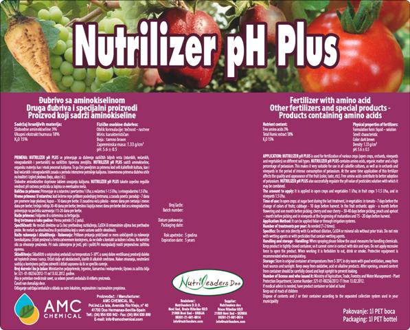 nutrilizer pH Plus 0.5lit