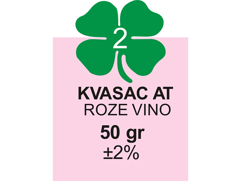 Kvasac AT roze vino 50g