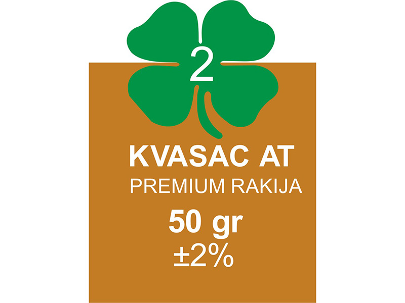 Kvasac AT prem.rakija 50g