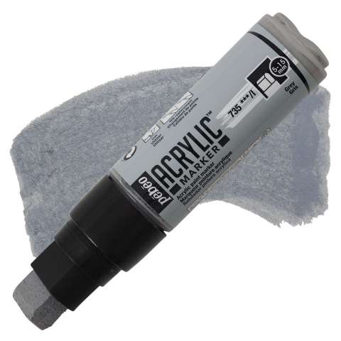 ACRYLIC MARK 5-15MM GREY