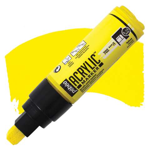 ACRYLIC MARKER 5-15MM YELLOW
