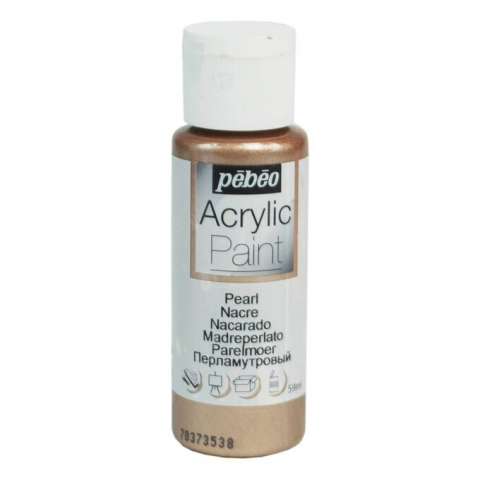 ACRYLIC PAINT 59ML PEARL BROWN