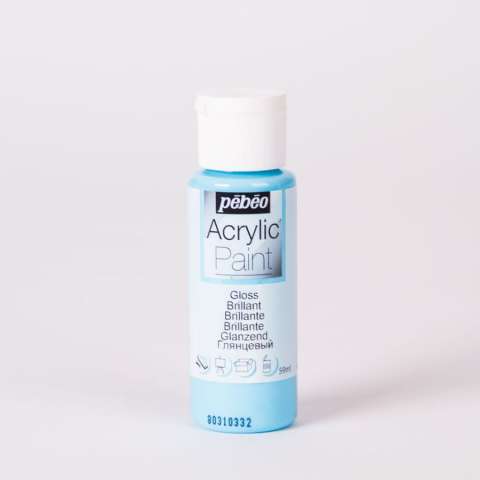 ACRYLIC PAINT 59ML GLOSS ISLAND BLUE
