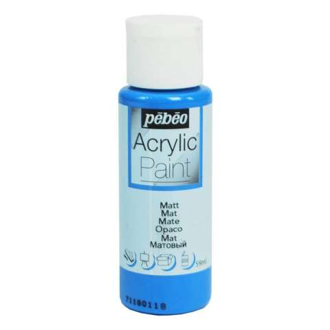 ACRYLIC PAINT 59ML MATT- SEA BLUE